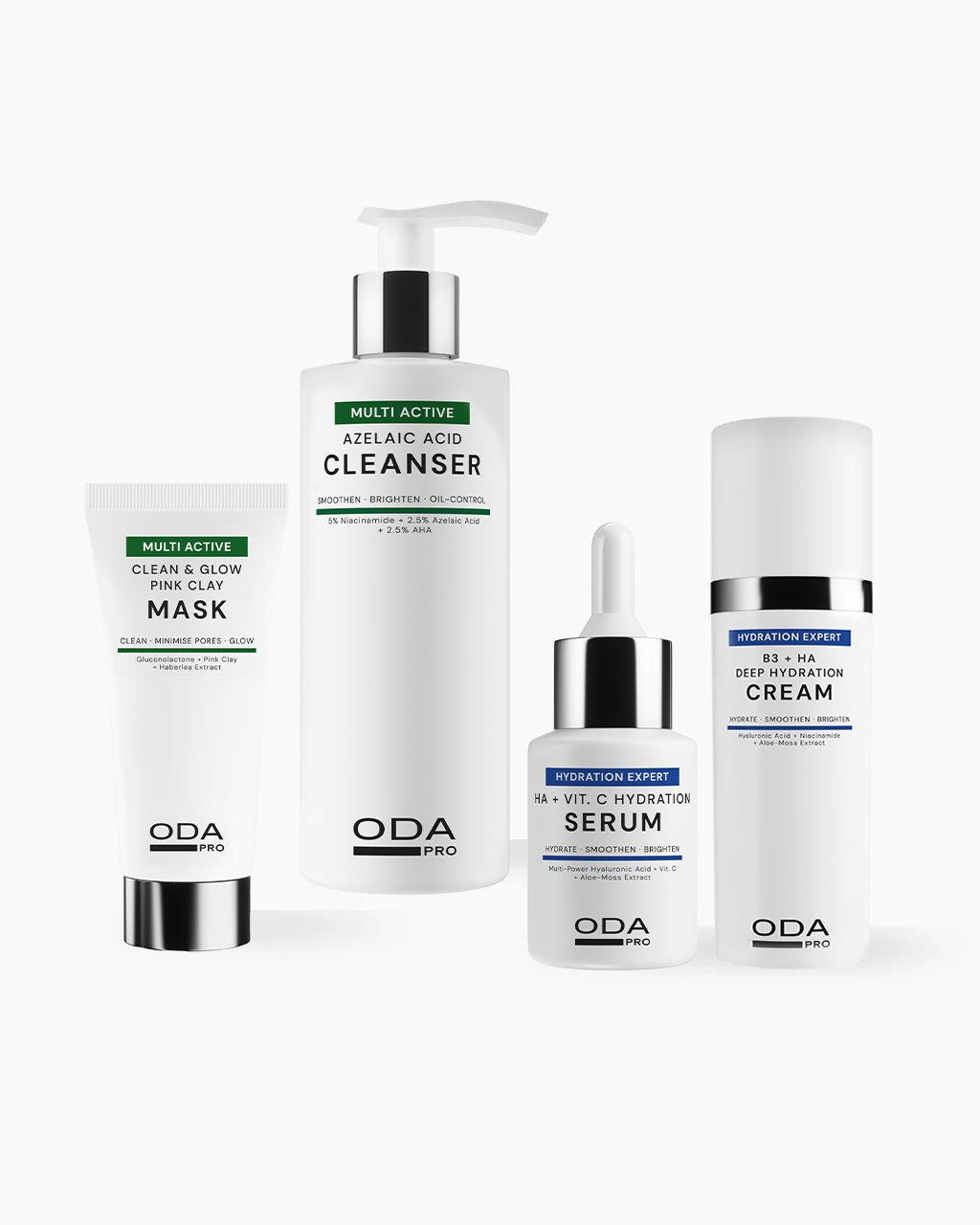 ODA PRO BALANCING ROUTINE FOR COMBINATION SKIN
